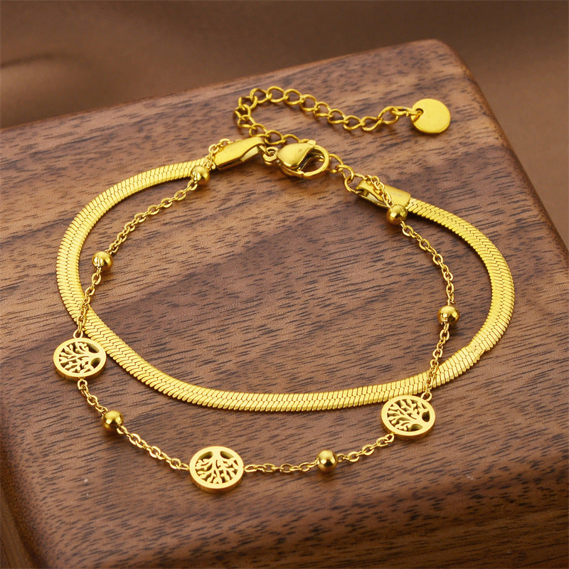 Pachira Macrocarpa Double Layer Twin Bracelet – Stuffs & Savers